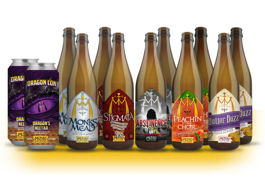 Full Experience Mead Sampler (12 Pack) | Monks Meadery | Mead | VinoShipper