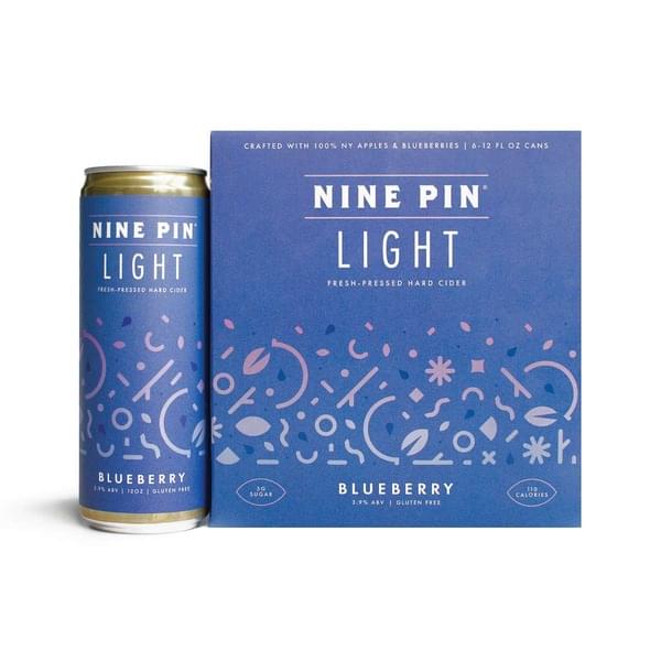 Blueberry Light 6-pack | Nine Pin Cider | Cider | Vinoshipper