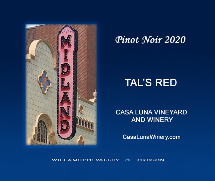 Full Case - 2020 Midland Tal's Red | Casa Luna Winery | Oregon Wines ...