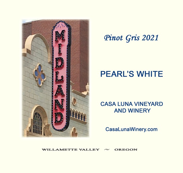 Full Case - 2021 Midland Pearl's White | Casa Luna Winery | Oregon ...