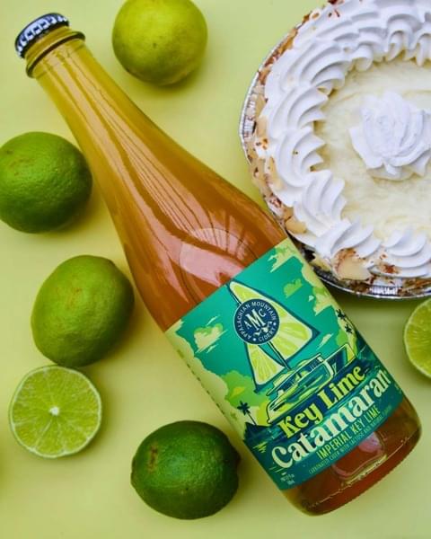 Key Lime Catamaran, Imperial Key Lime Pie Hard Cider | Appalachian ...